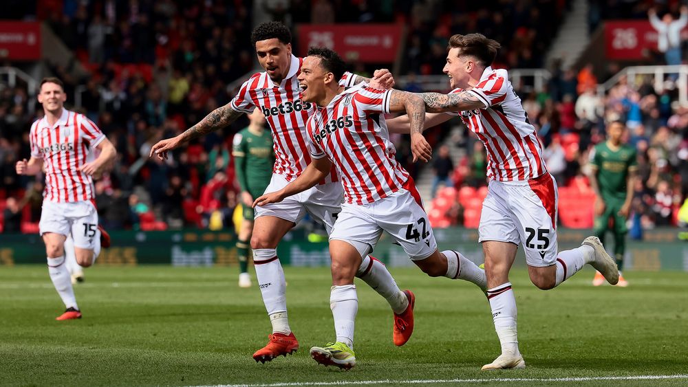 Stoke City FC - Potters plunder Plymouth to reach 50-point mark