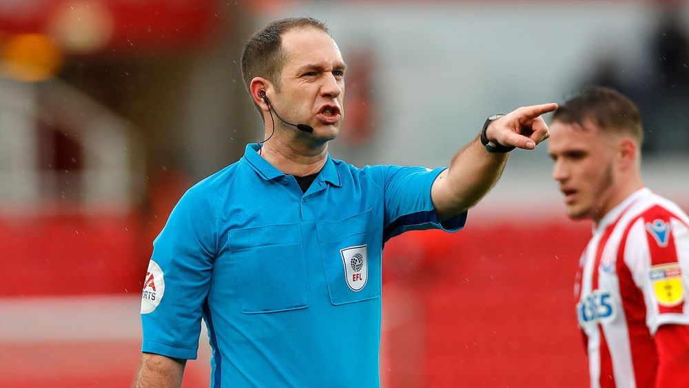 Stoke City FC - Simpson to referee Oakwell encounter