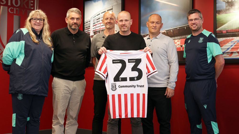 Stoke City FC - Stoke City Community Trust to be emblazoned on 23/24 shirts