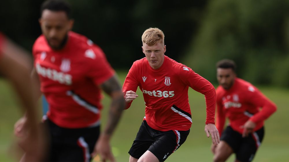 Stoke City FC - Clucas poised for Under-21 return