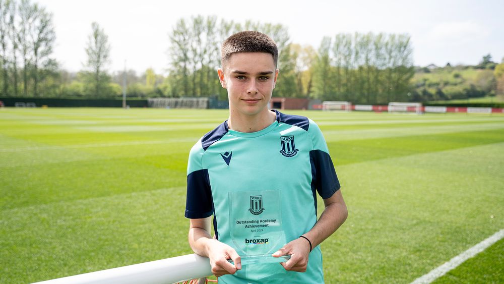 Stoke City FC - Hat-trick hero O'Reilly bags latest Academy accolade