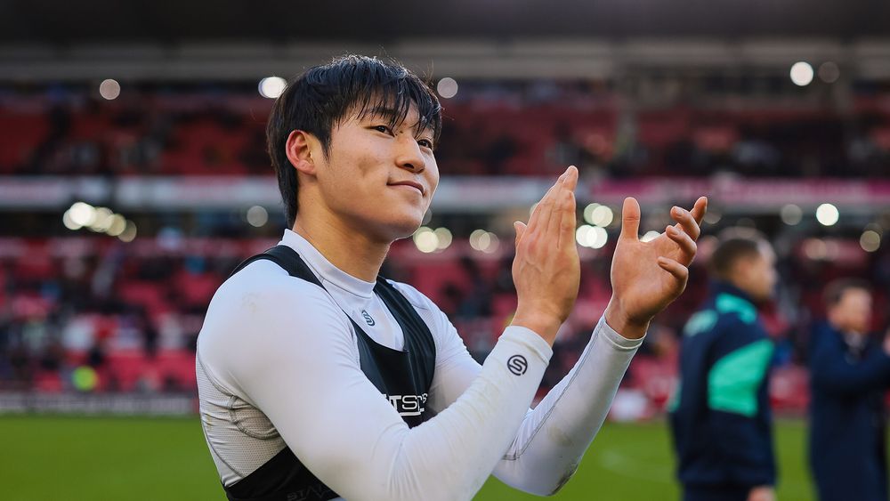 Stoke City FC - Bae Junho bags March’s monthly accolade