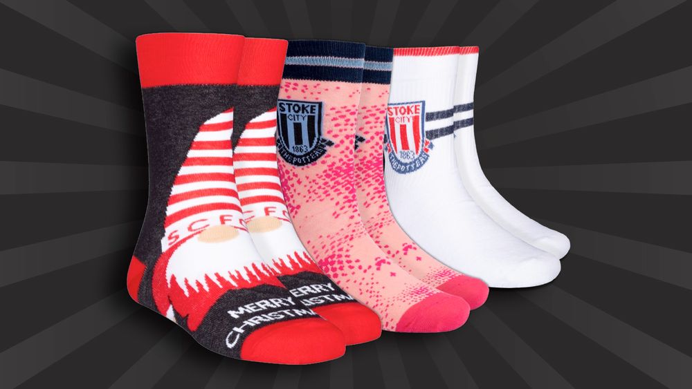 Stoke City FC - 40% off fashion socks in-store and online