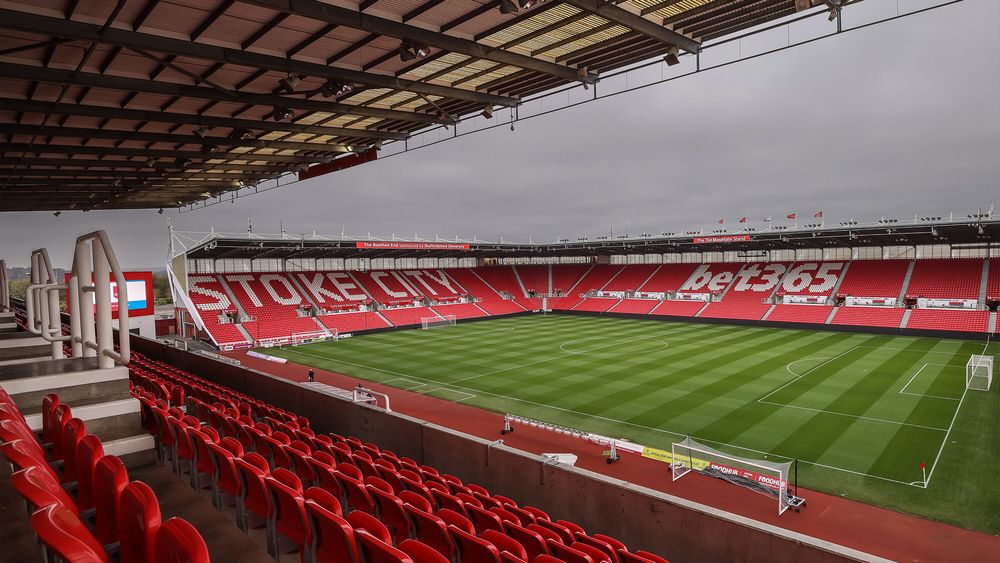 Stoke City FC - bet365 Stadium receives nationwide recognition