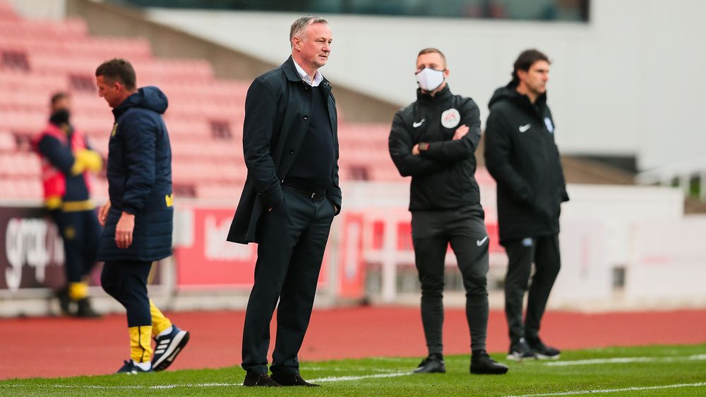 Stoke City FC - Manager left with mixed emotions