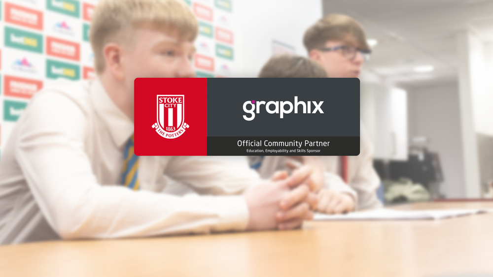 Stoke City FC - Graphix become Official Community Partner