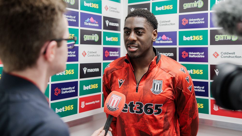 Stoke City FC - Divin 'over the moon' with opening day winner