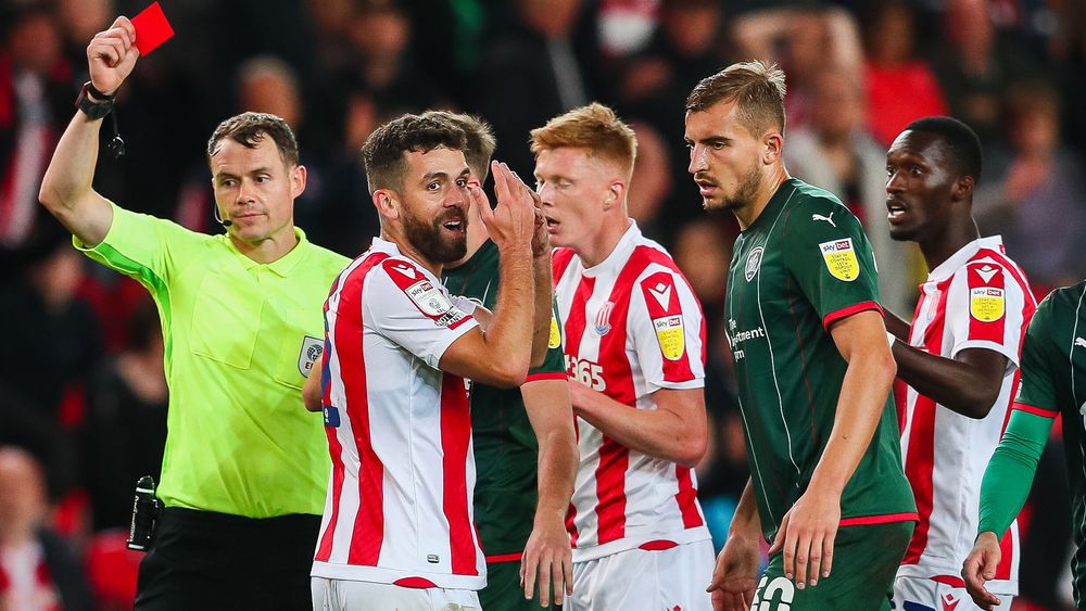 Stoke City FC - Red card appeal unsuccessful