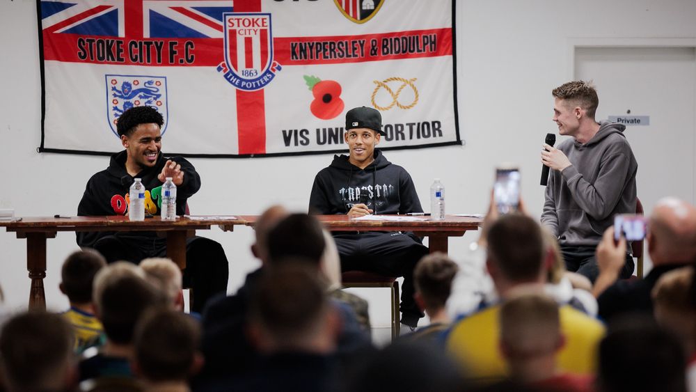 Stoke City FC - Duo delight Knypersley and Biddulph Potters